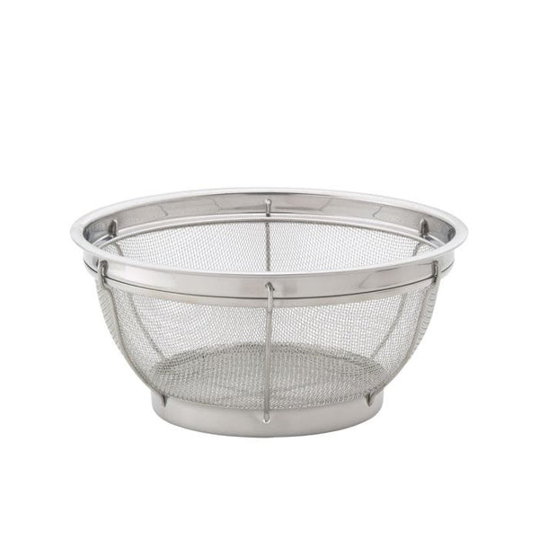 10" Stainless Steel Reinforced Colander - Reading China & Glass